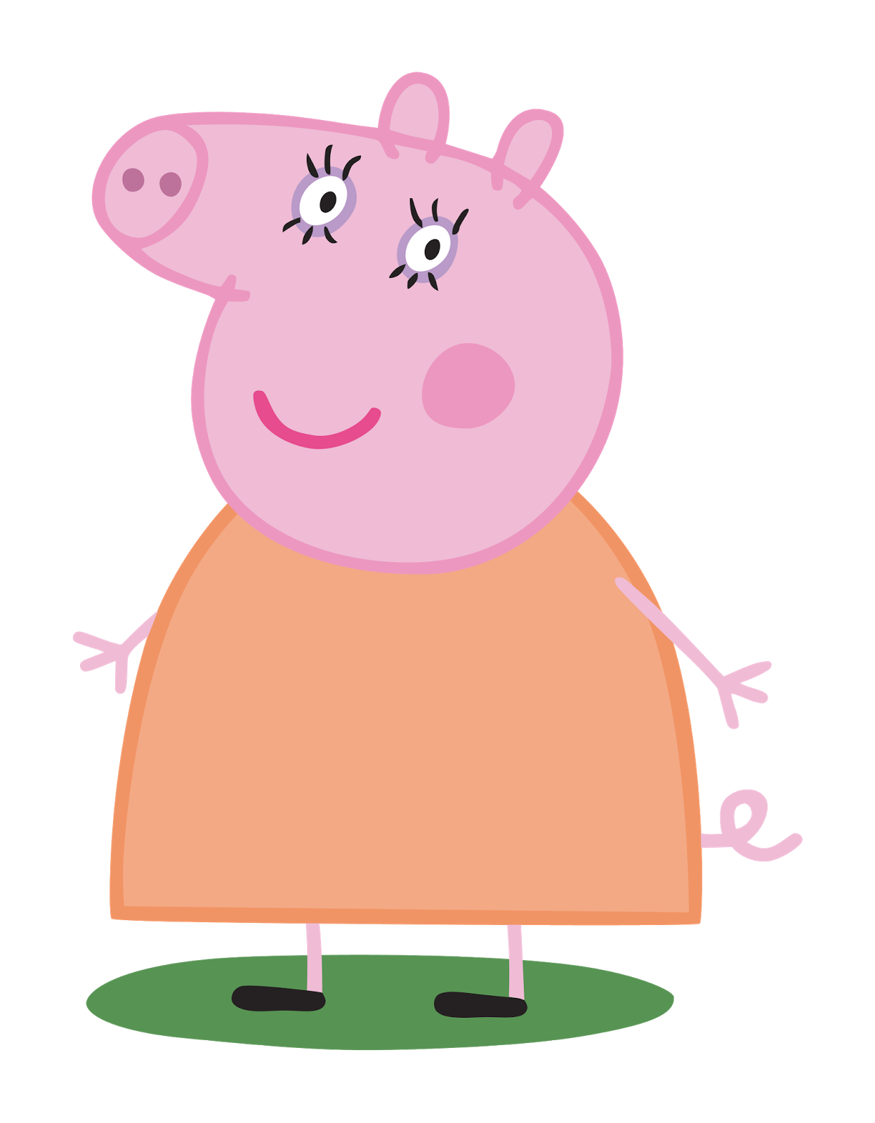 Imagem PNG Mamae Pig - Peppa Pig em alta resolução