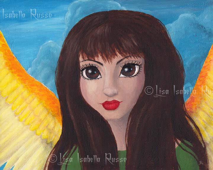 the Fine Art and Ramblings of Lisabella Russo: Original Big Eye Latina ...
