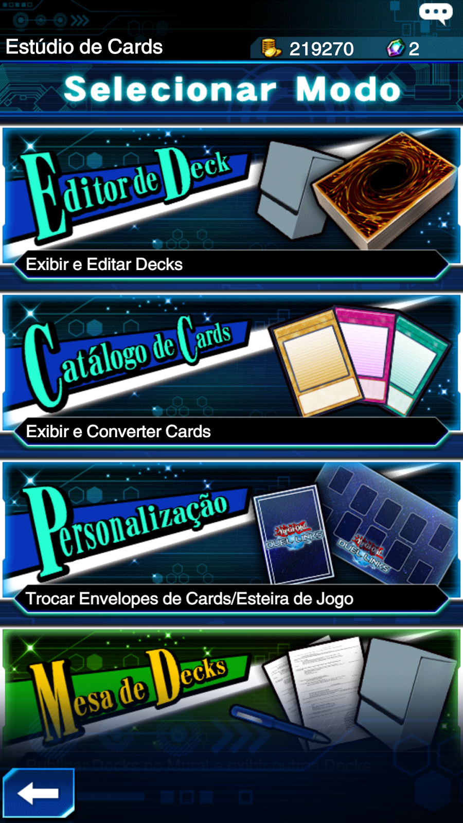 Como Criar um deck?Yu-Gi-Oh! Duel Links. ~ Yu-Gi-Oh! Duel Links Dicas BR