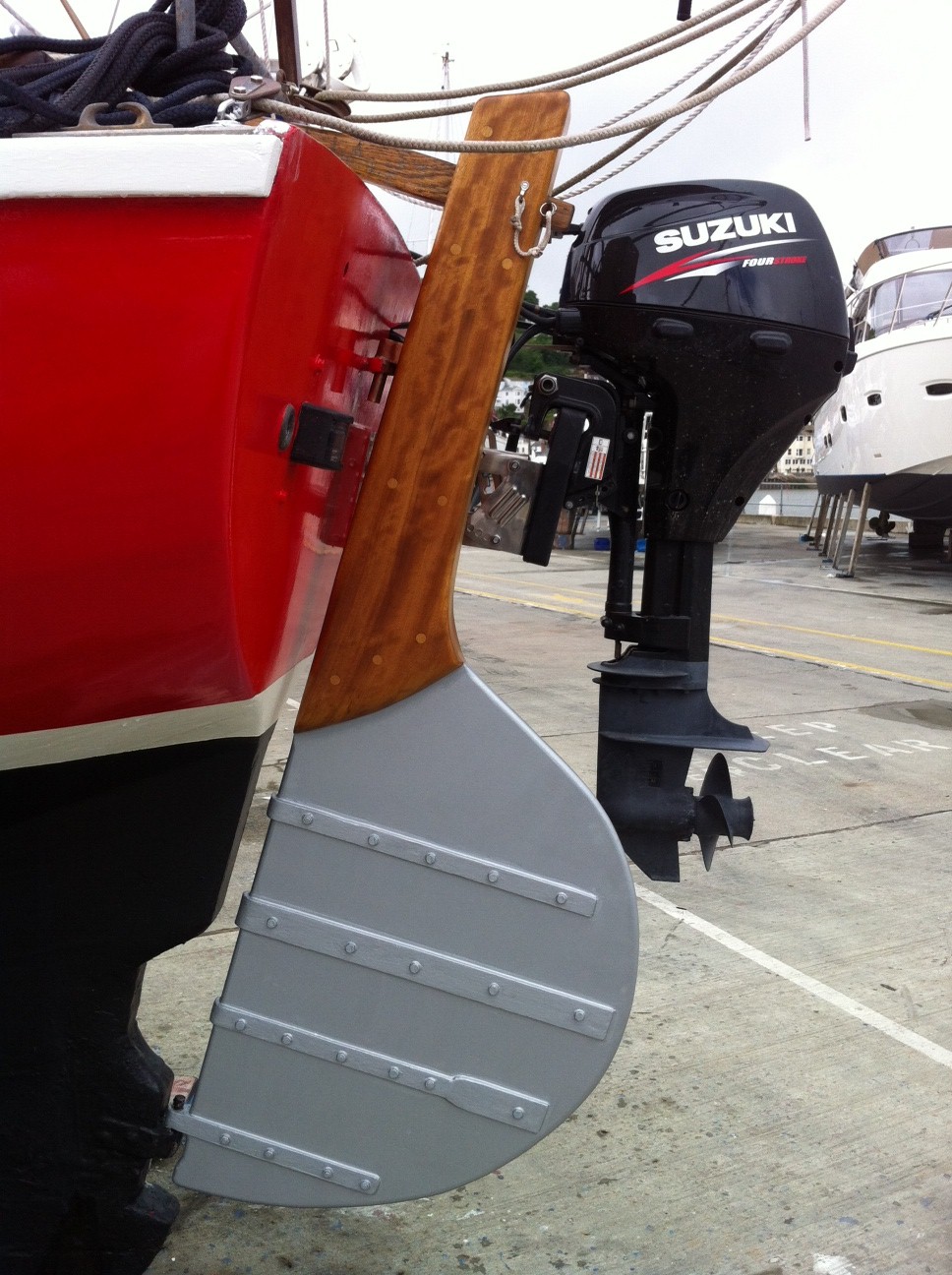 Current Projects: Rudder build