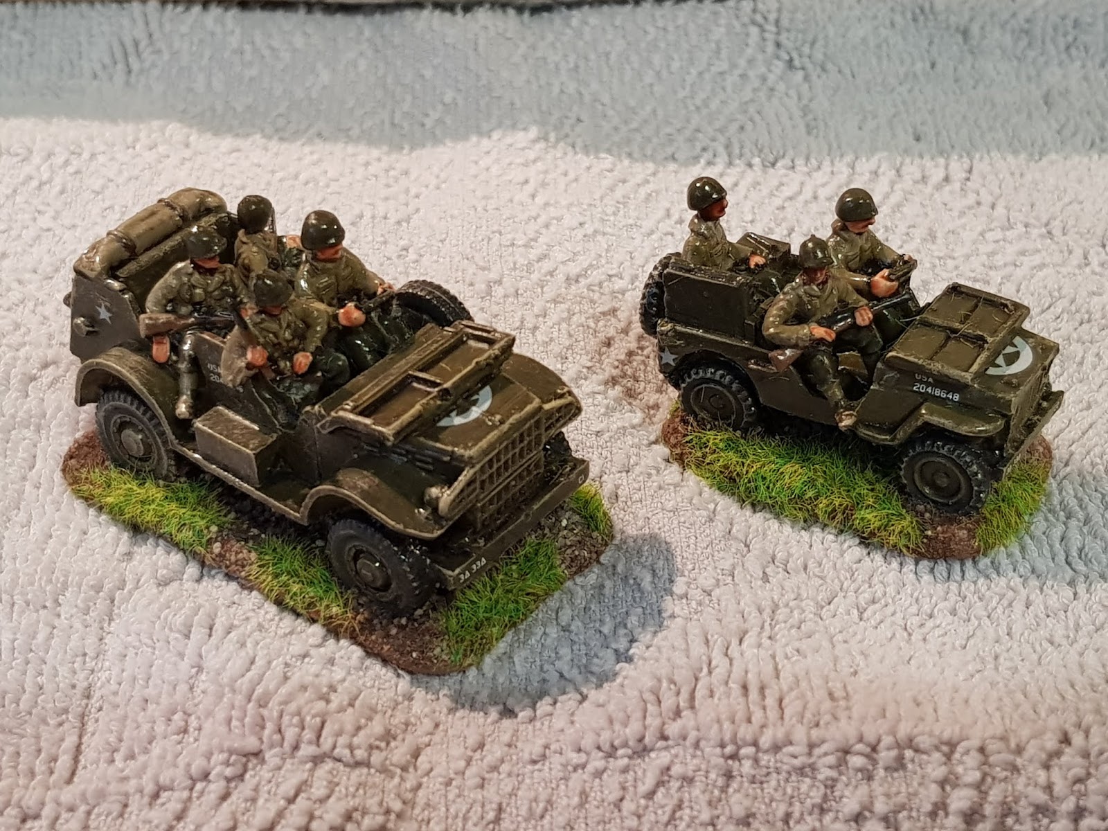 sediment's wargame blog: 20mm WW2 US forces