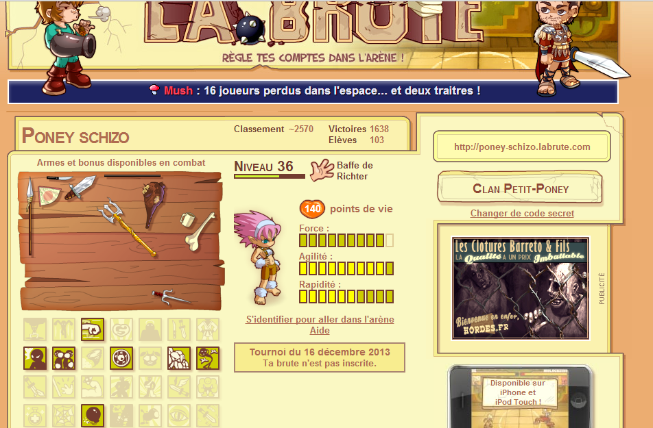 Twin'Help: Présentation de LaBrute