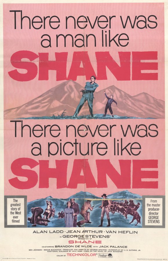 WEST OF THE RIVER : TOP 21 FAVORITE WESTERNS -- SHANE