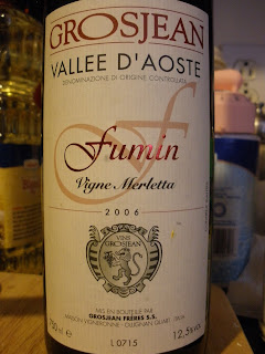 Fringe Wine: Fumin - Valle d'Aosta, Italy