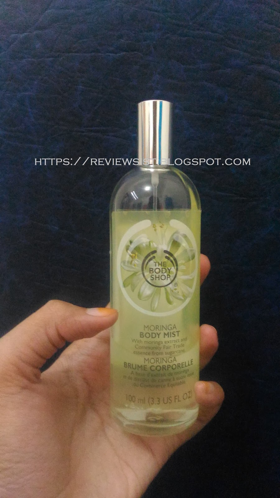 Review Parfum The Body Shop Moringa Body Mist ~ Review & Sharing yuuk :')