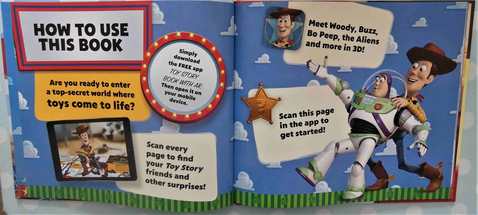 Disney Pixar Toy Story : Woody's Augmented Reality Adventure book ...
