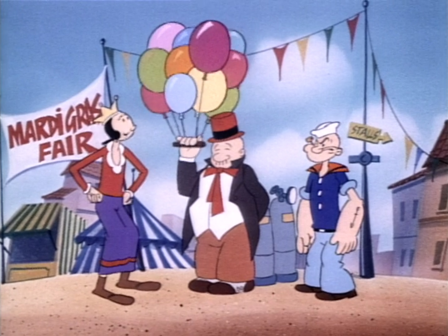 Holiday Film Reviews: The All New Popeye Hour: "Merry Madness at the ...