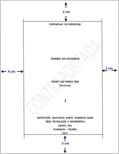 Blog Tecnología e Informática Grado Sexto: ¿Cómo realizar una portada y contraportada?