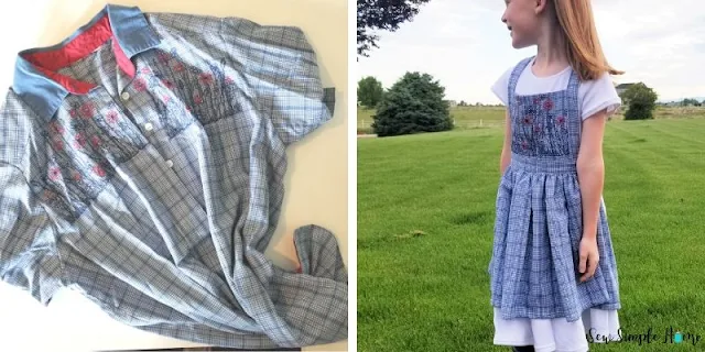 Free Girls Pinafore Pattern Tutorial | Sew Simple Home