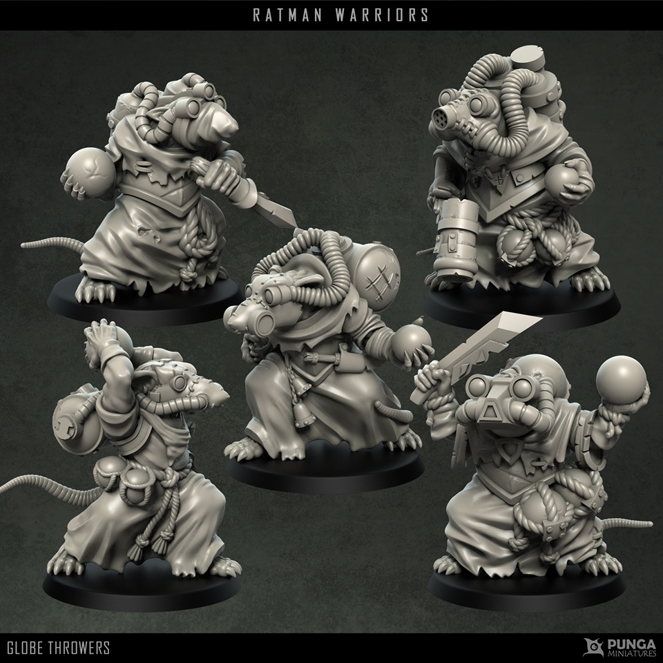 Tabletop Fix: Punga Miniatures - New Ratmen Pre-Orders