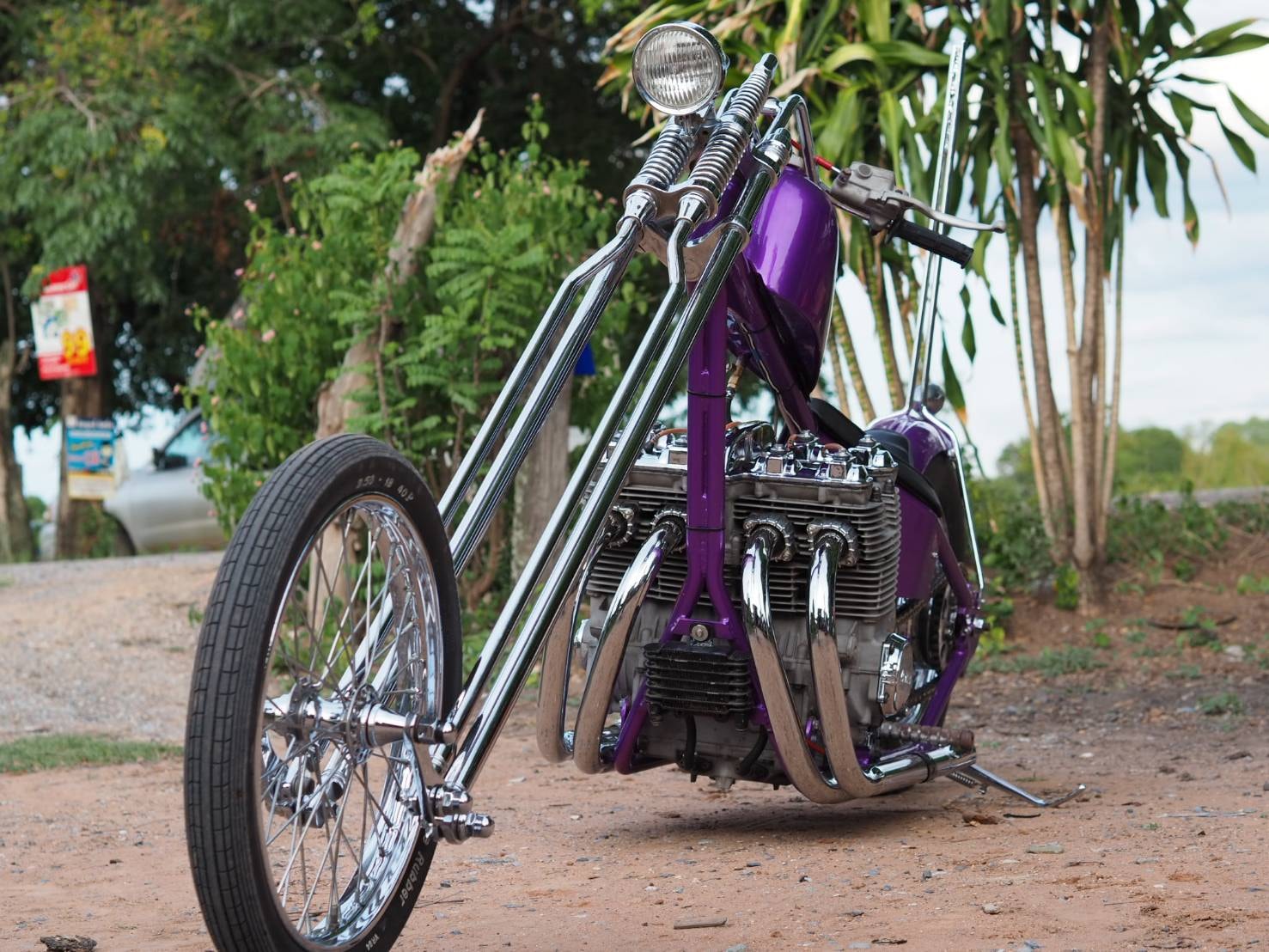 DARK CHOPPERS - BRASIL: Four Purple Chopper
