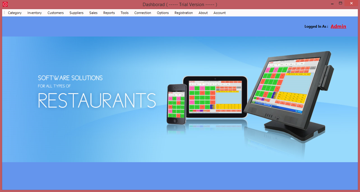 Restaurant POS Touch Layout | POS Point Of Sale Software