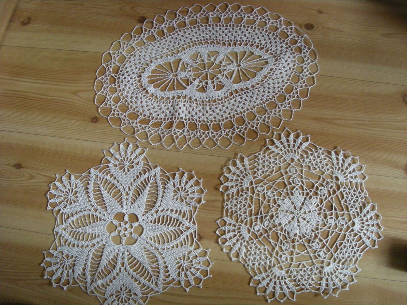 Monicas blandning: Virkade dukar