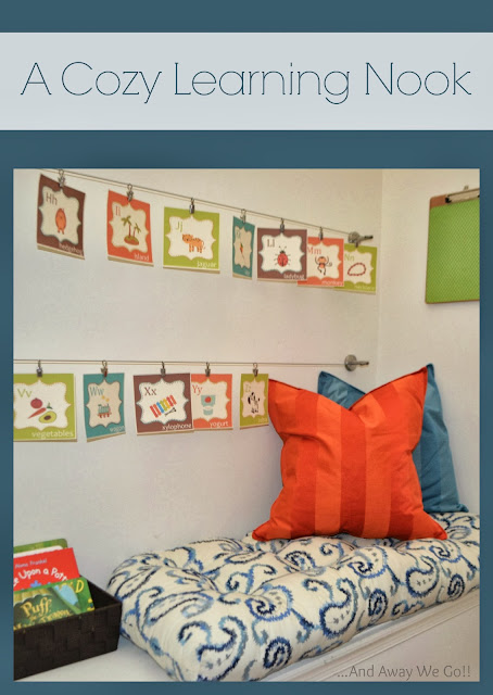 and away we go!: A cozy learning nook...