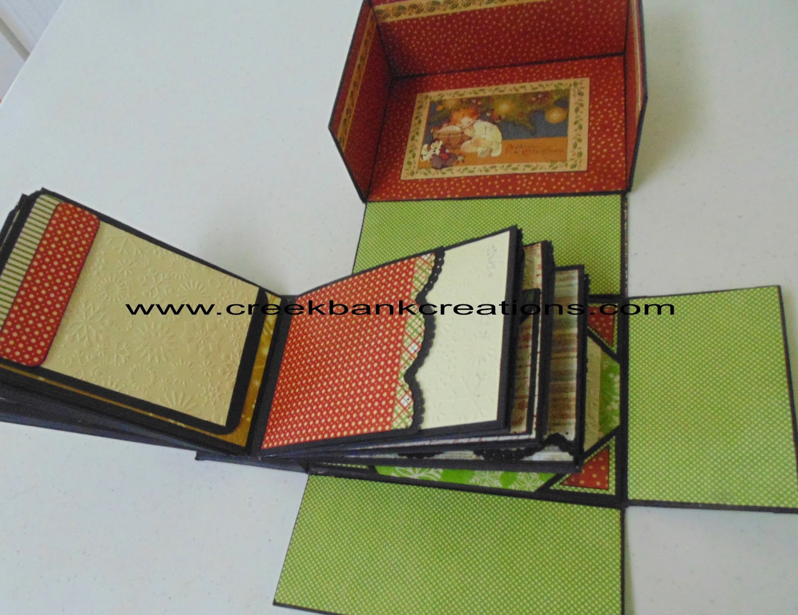 Mini Album In A Box Tutorial - Creek Bank Creations