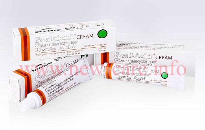 testing: Scabicid cream (gamexane)