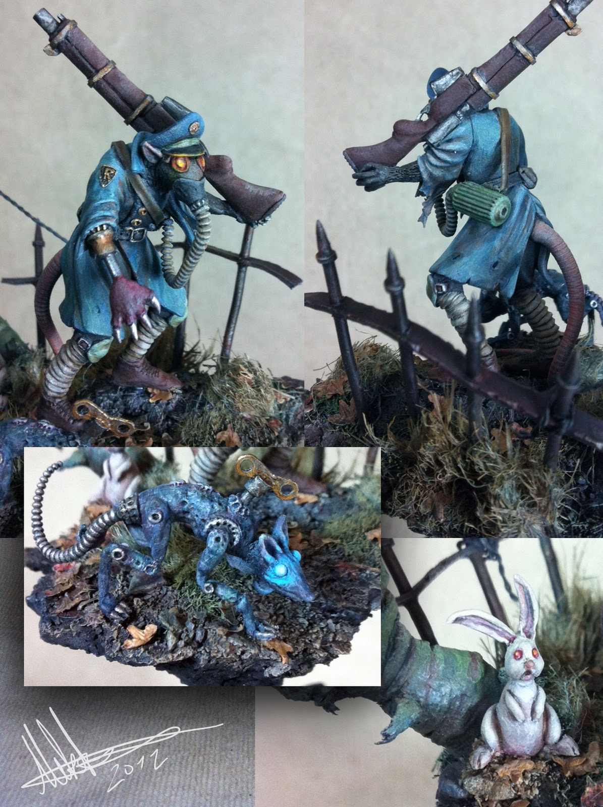 Spiky Rat Pack: Rat With The Gun