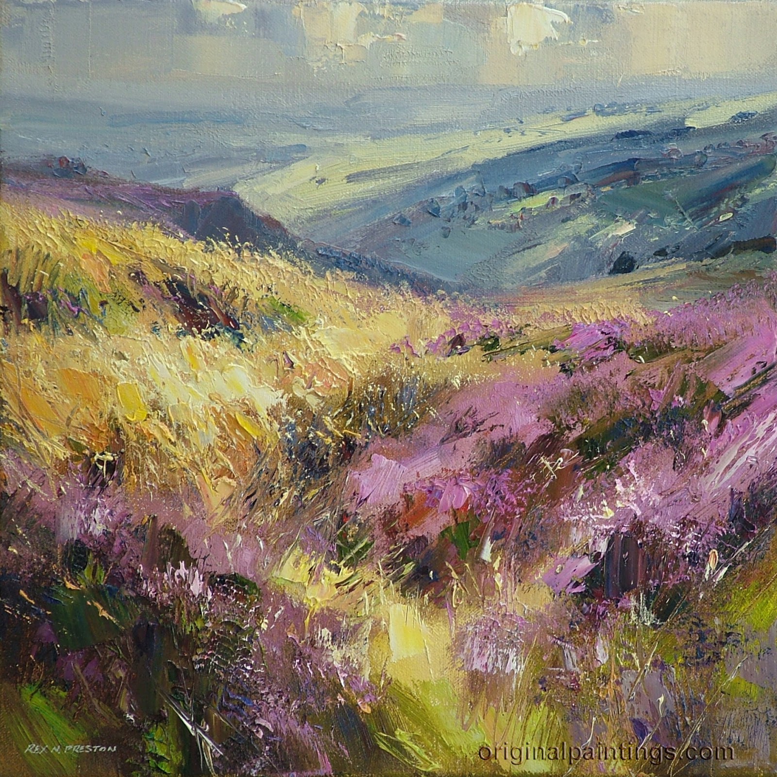 Rex Preston, 1948 | Abstract Landscape painter | Tutt'Art@ | Pittura ...