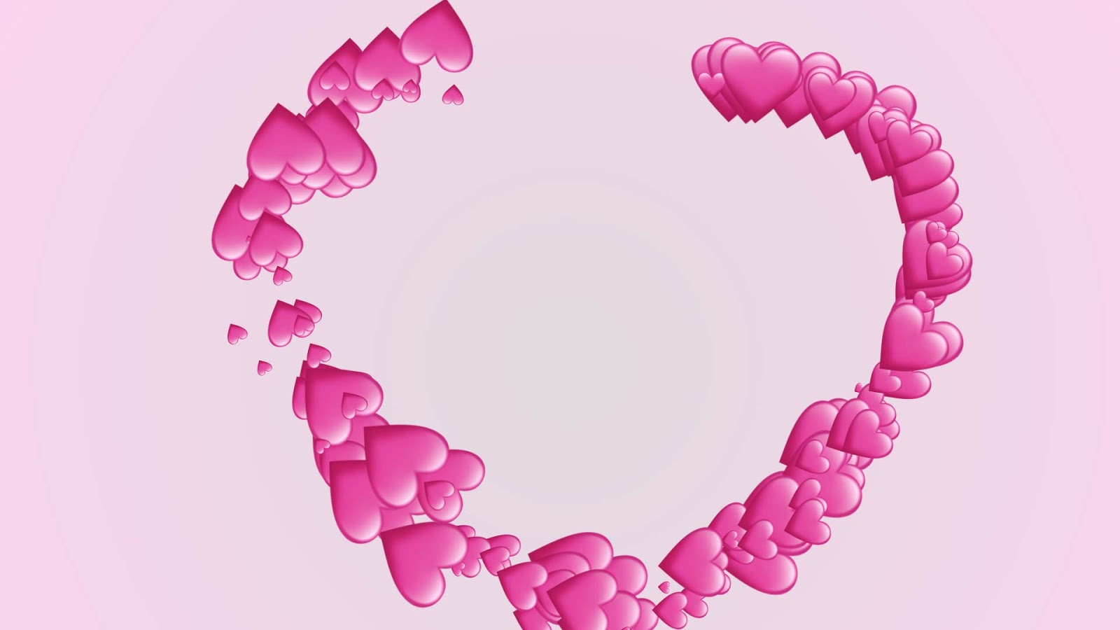 Lovely Romantic Love Hearts Animation