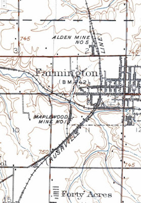 Towns and Nature: Fulton C: Farmington, IL: Maplewood Coal Mines