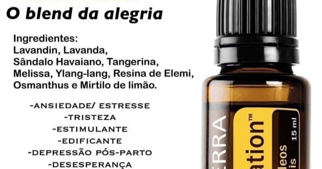 ELEVATION ( O BLEND DA ALEGRIA DOTERRA)