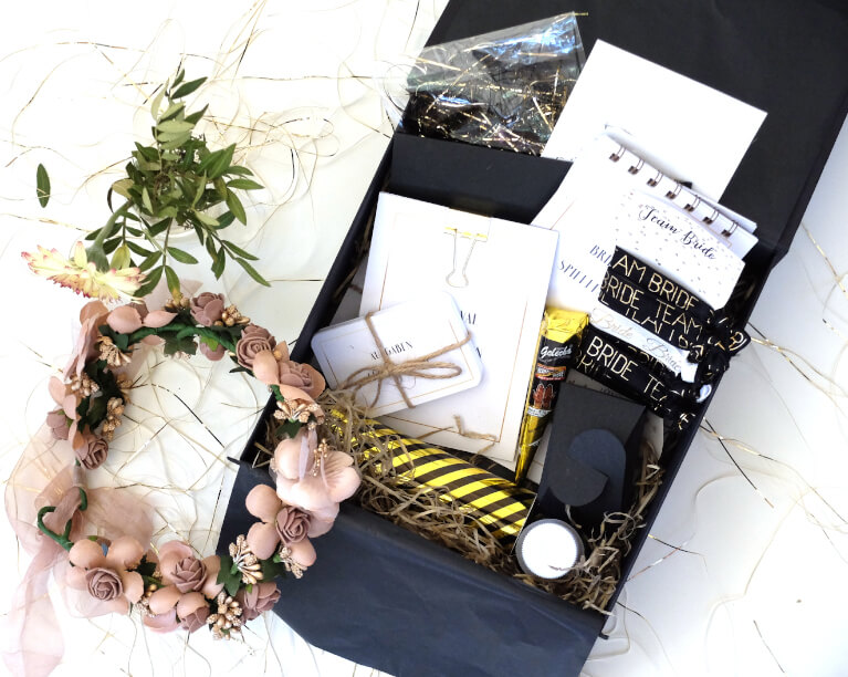 Steffi's Hochzeitsblog: Der JGA aus der Box von der Schachteltante