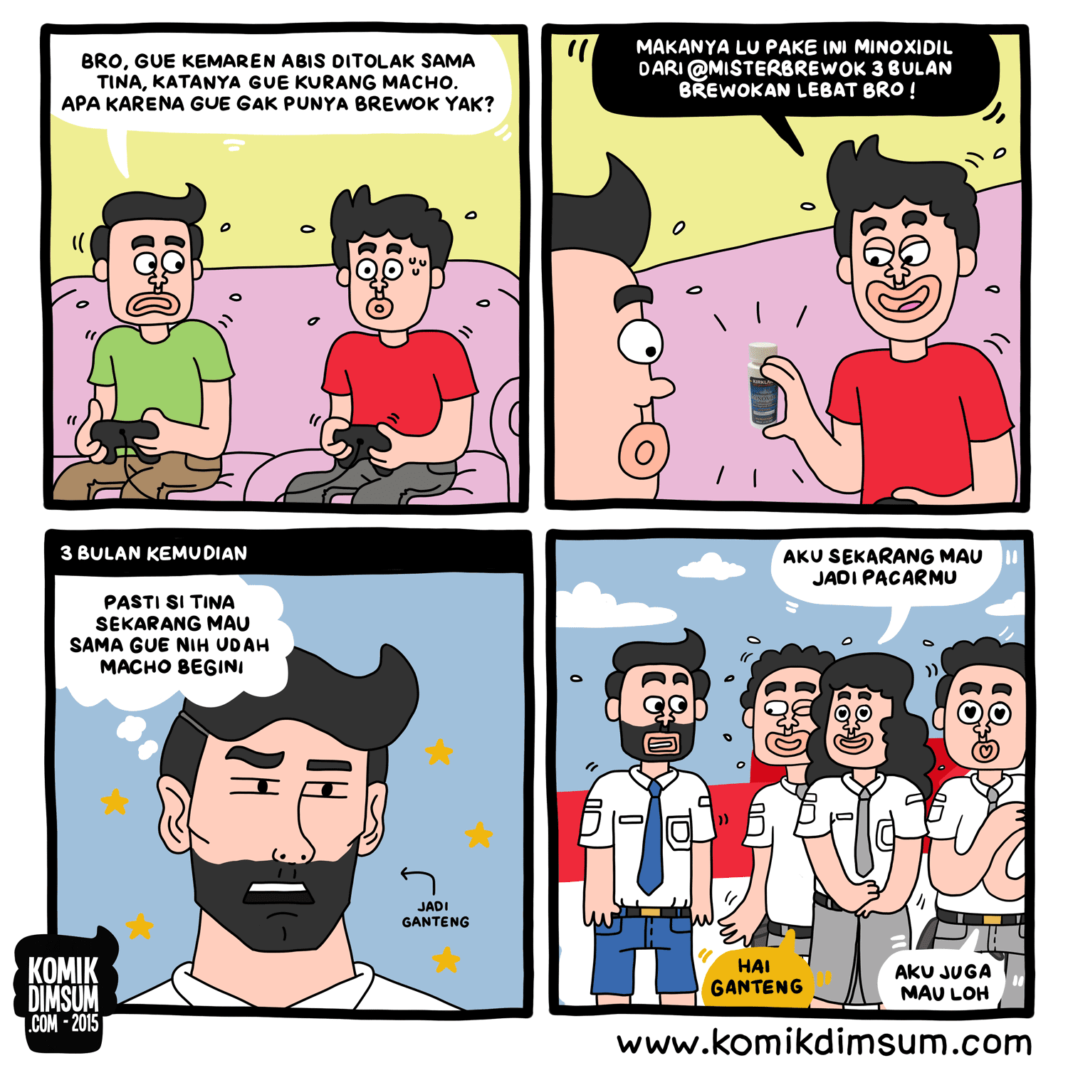Komik Dimsum: Mister Brewok