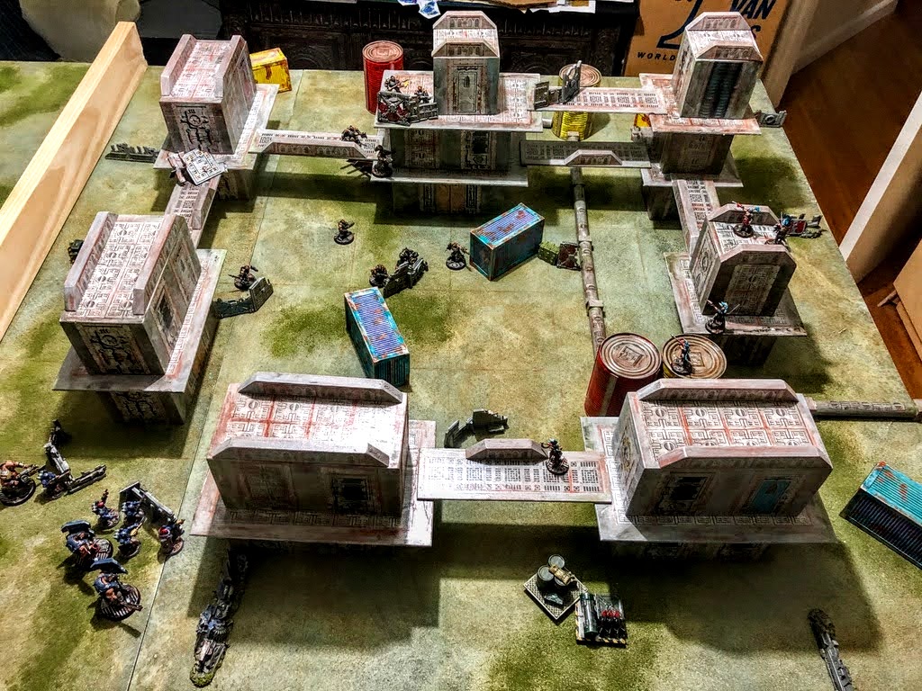 Grid based wargaming - but not always: Sci-Fi terrain project is slowly ...