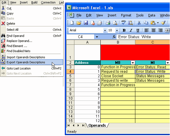 Mitchell sp11tca-2: Operand