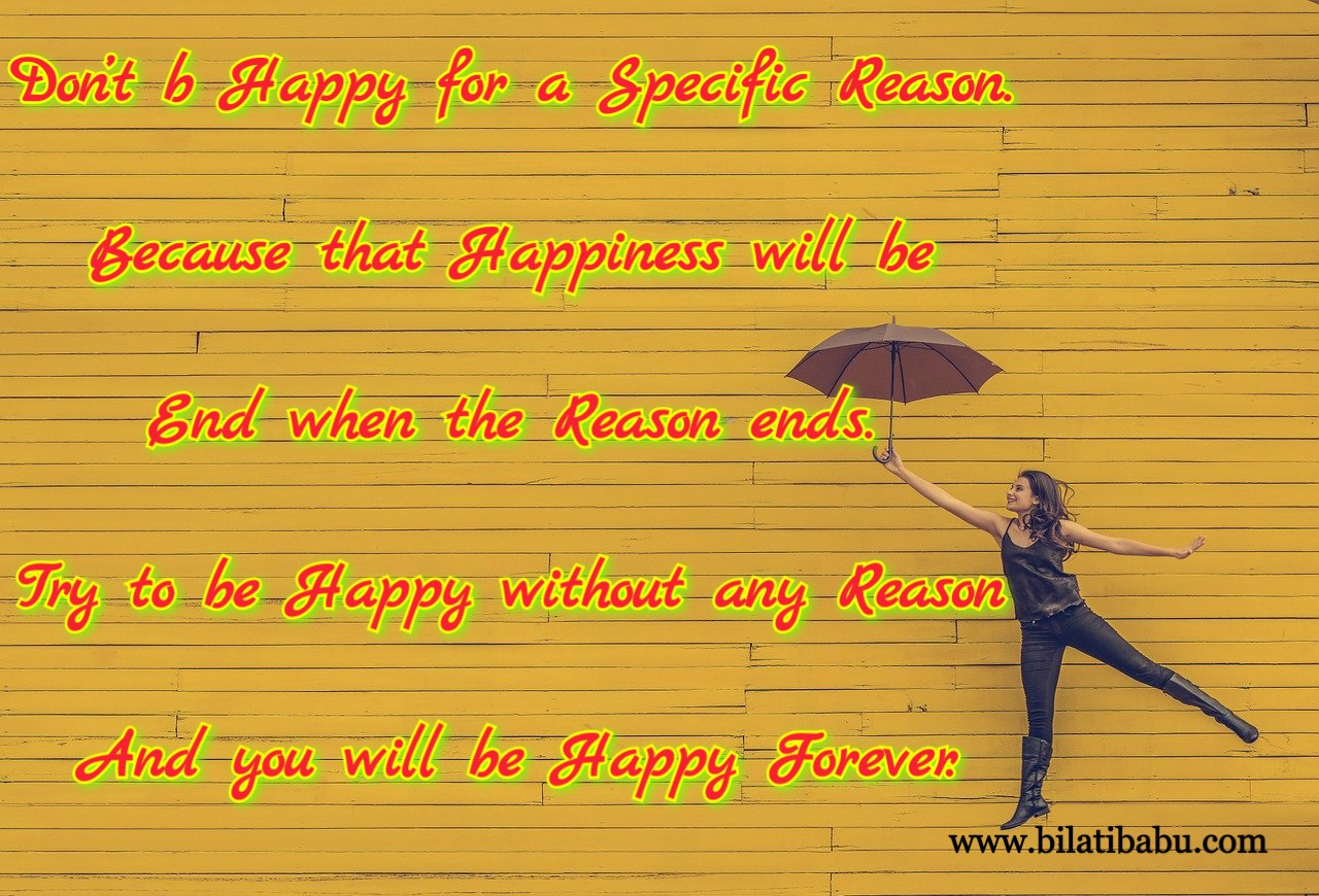 BilatiBabu: ALWAYS SMILE & BE HAPPY | STATUS OF THIS DAY