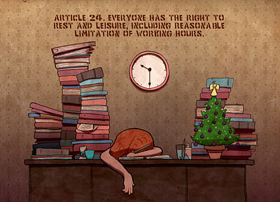 * English > 12th Grade: Article #24: The right to rest and leisure