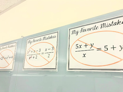 High School Math Classroom Decorating Ideas [Hoff Math]