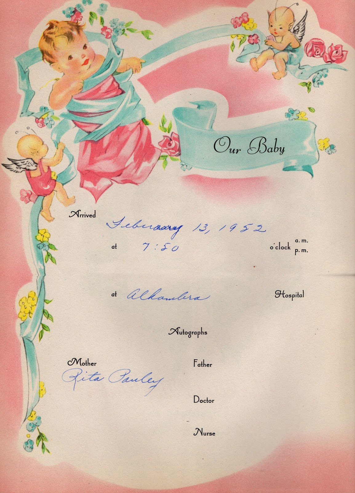 vintage grey: a vintage baby book