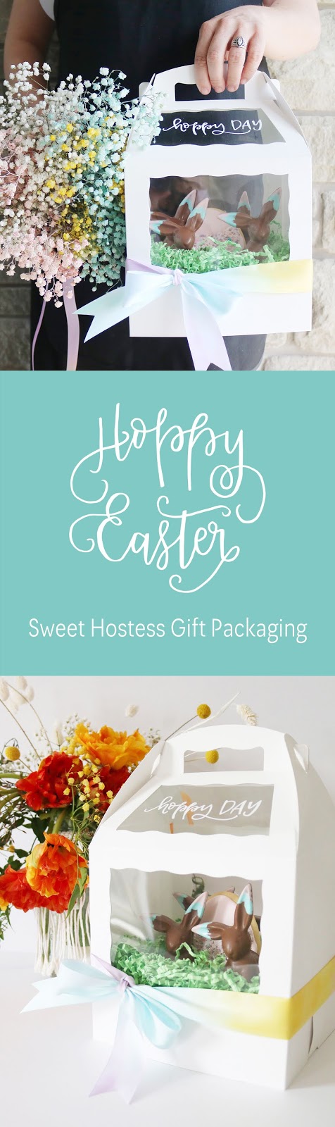 the creative bag blog: Oh hoppy day! Sweet hostess gift wrapping ...