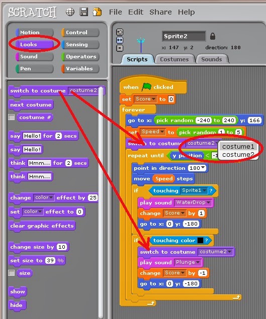 The Scratch Posts: Rain Drop