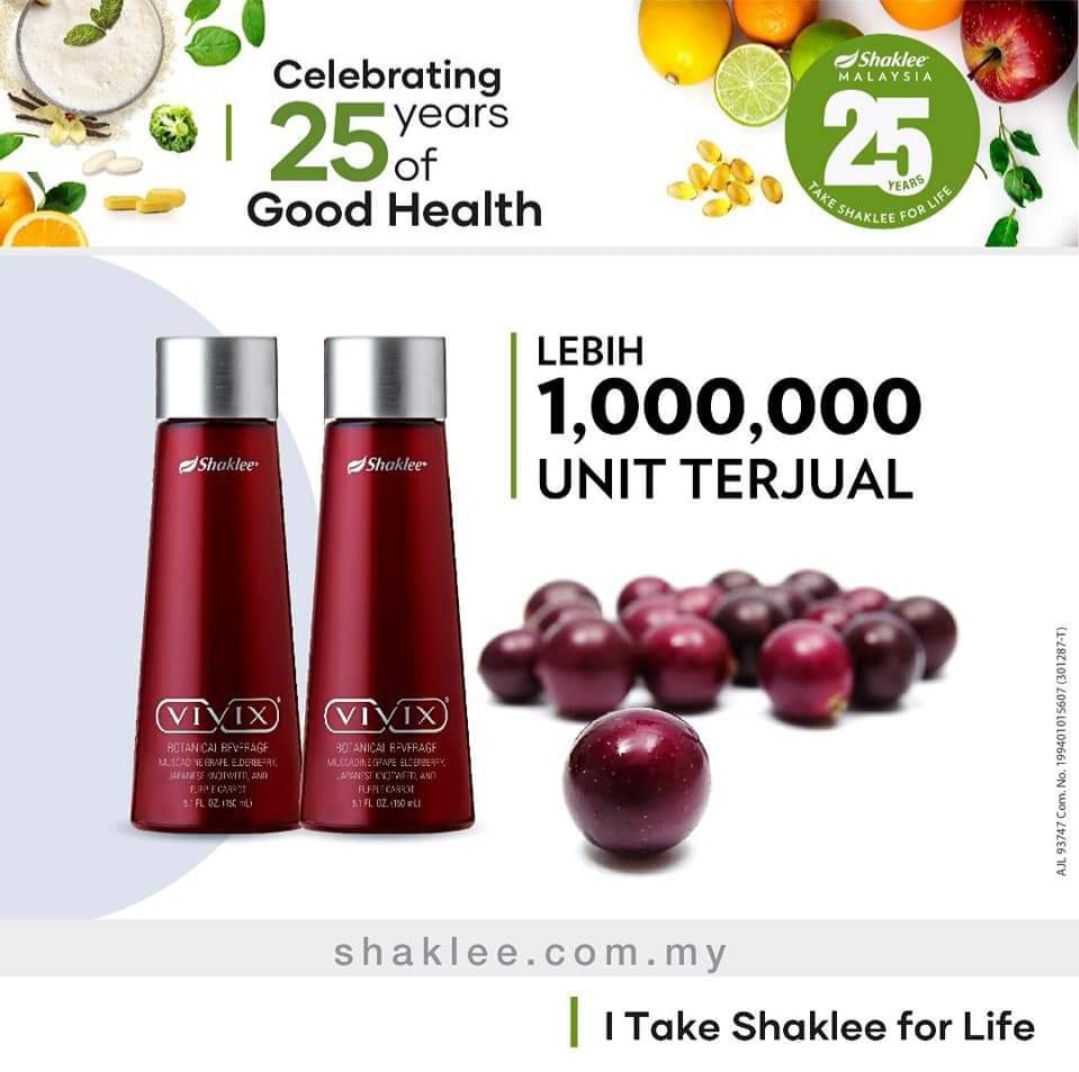 Vivix Shaklee Kebaikan dan Manfaat