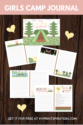 Printspiration: girls camp journal