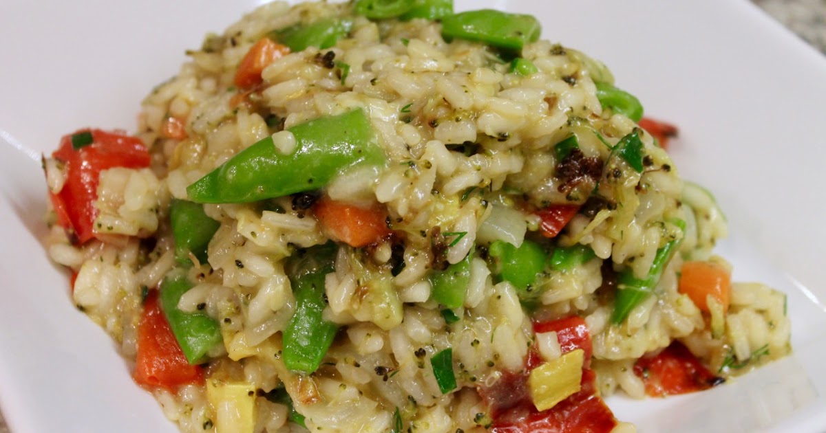 Cook In / Dine Out: Roasted Vegetable Risotto Primavera