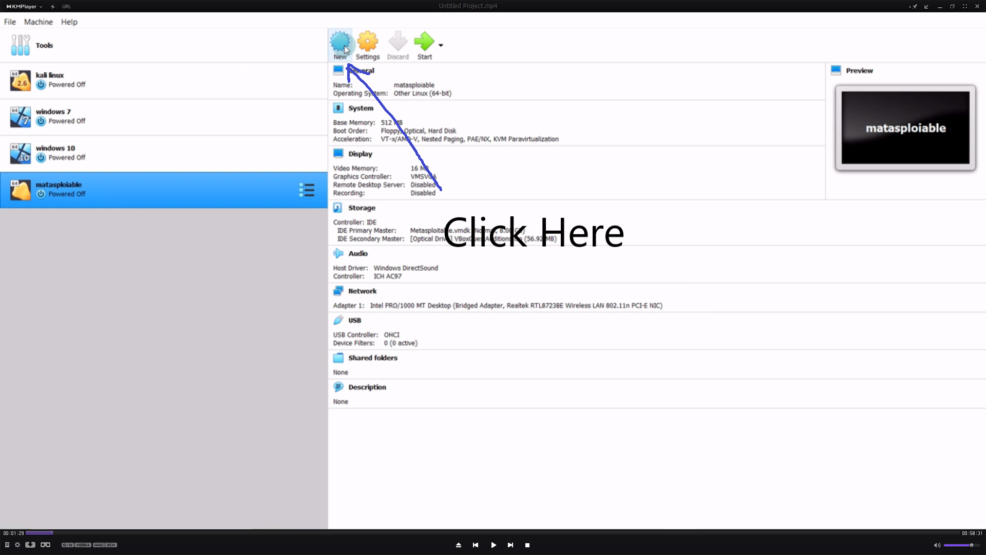 How to Install Kali Linux Operating system Using Oracle VM Virtual Box