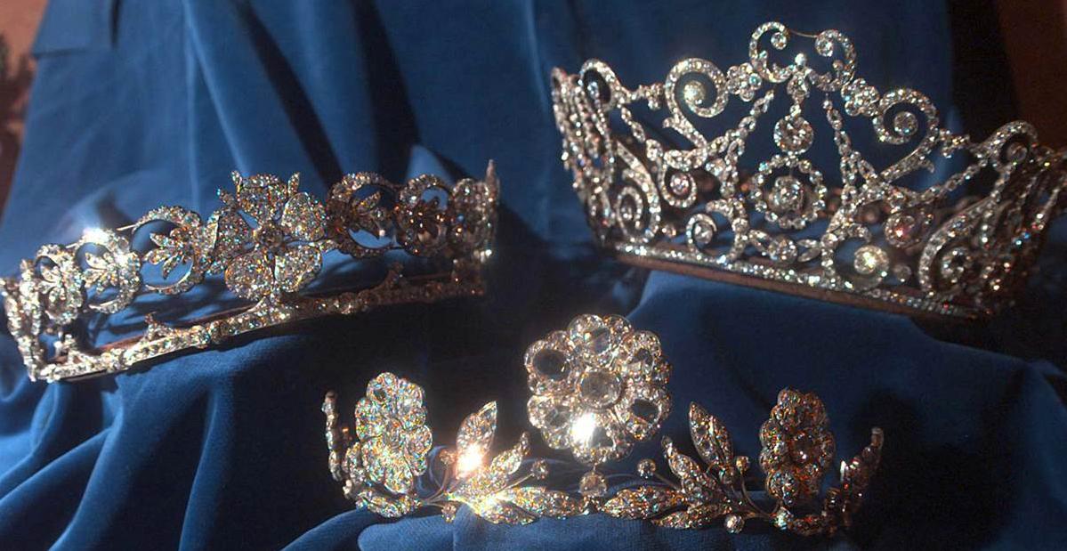 Marie Poutine's Jewels & Royals: Large Diamond Diadems