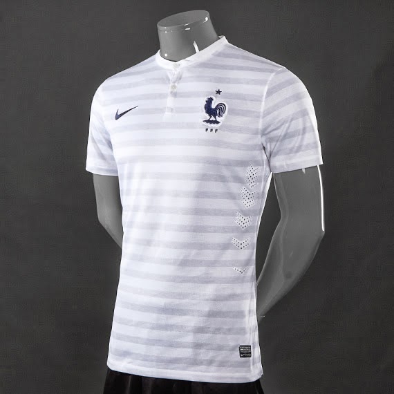 Jersey Prancis Away World Cup 2014