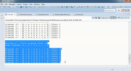 Prototype Project Genetic Algorithms W Java Tutorial 01