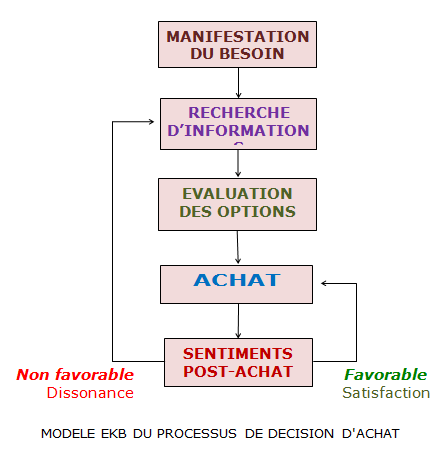 A cor et écrit: LE MODELE EKB DU COMPORTEMENT D’ACHAT ET SES LIMITES