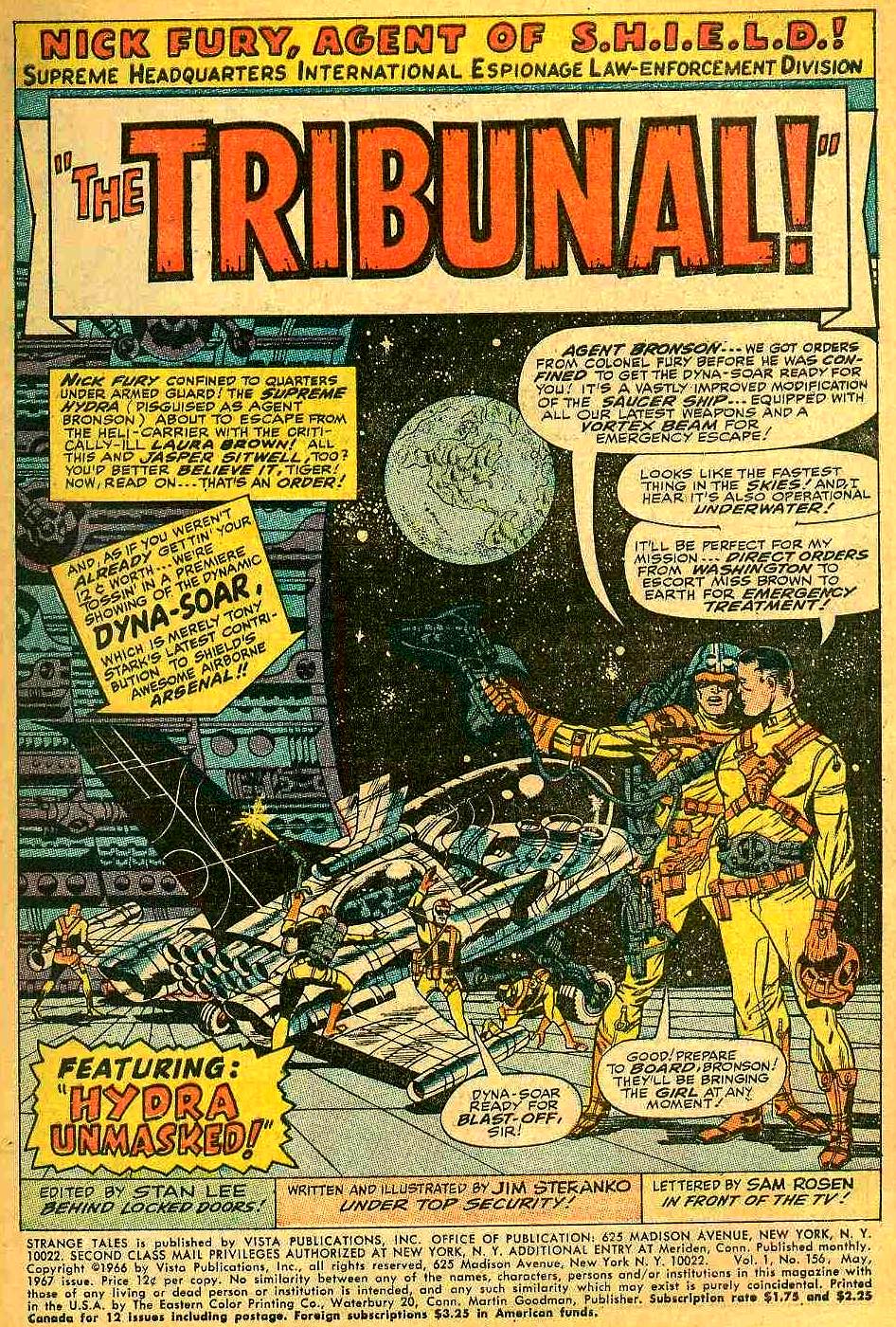 Cap'n's Comics: Dyna-Soar by Jim Steranko