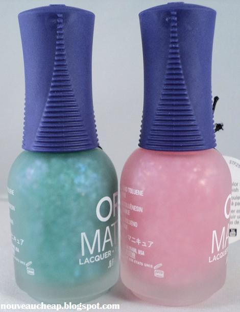 Review: NEW Orly Matte FX Matte Flakie Top Coats | Nouveau Cheap