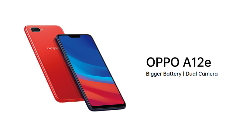 OPPO A12e with 3GB RAM and 64GB storage is priced at PHP 5,990