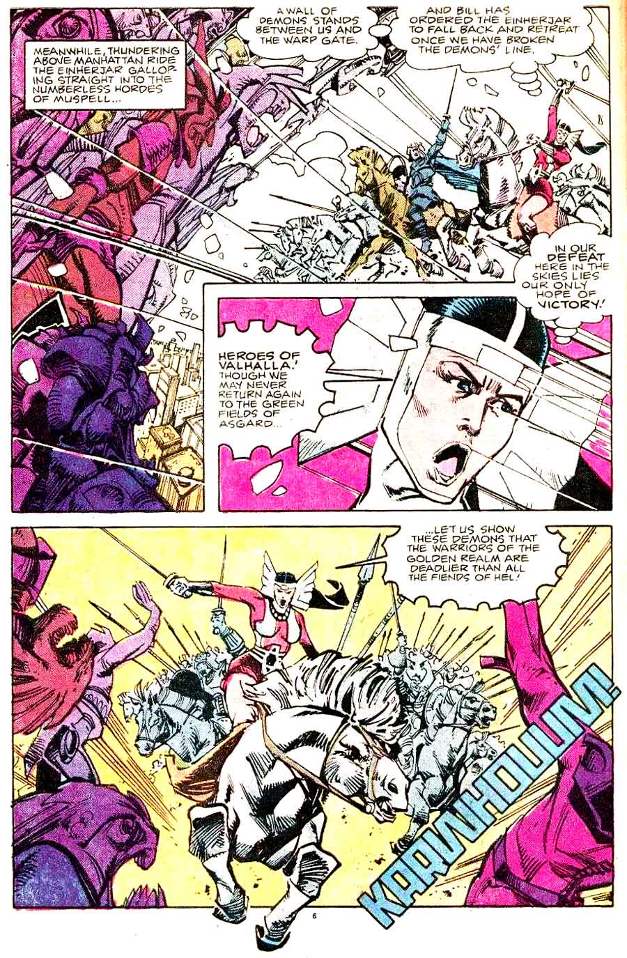 Thor #352 - Walt Simonson art & cover - Pencil Ink