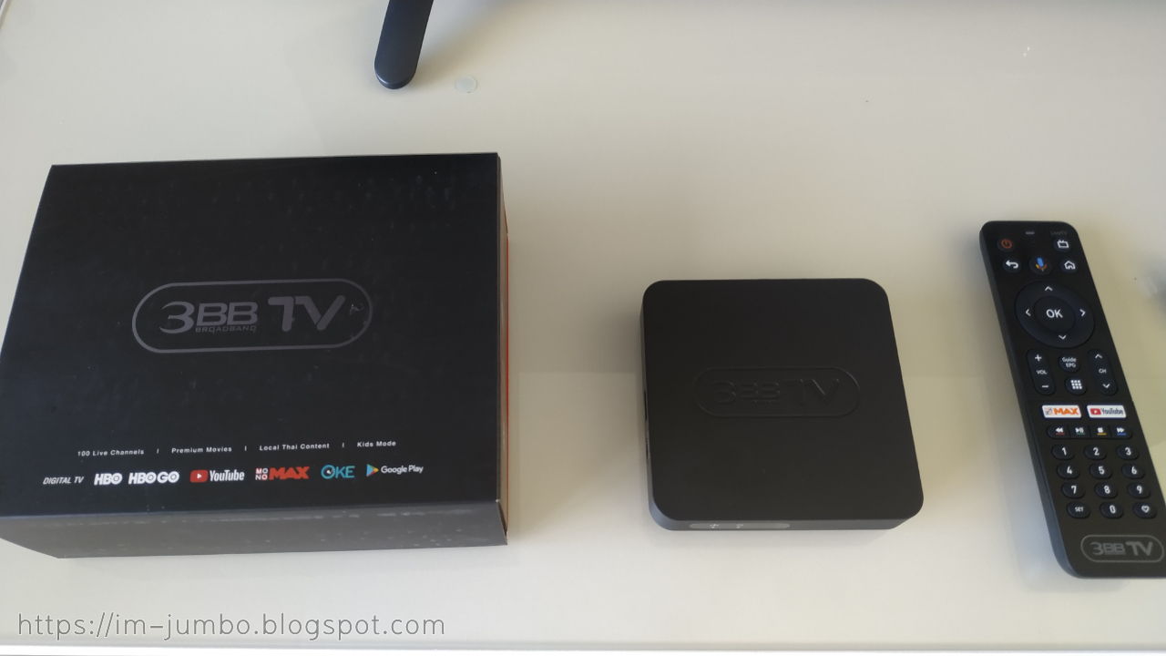 I'M JUMBO: [Review] รีวิว 3BB GIGATV กล่อง Android TV จาก 3BB