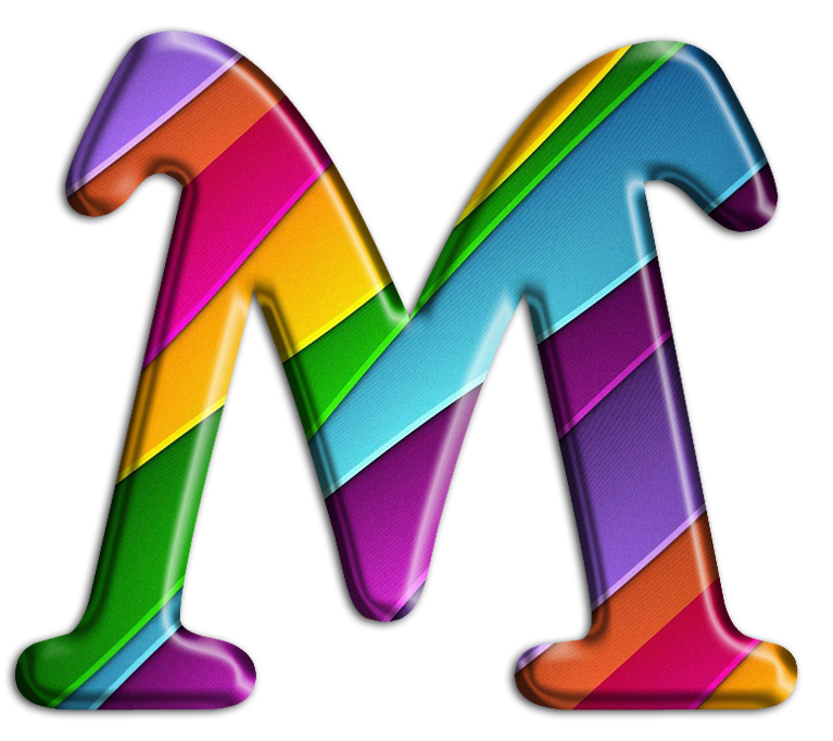 Sussurro de Amor: Alfabeto colorido png