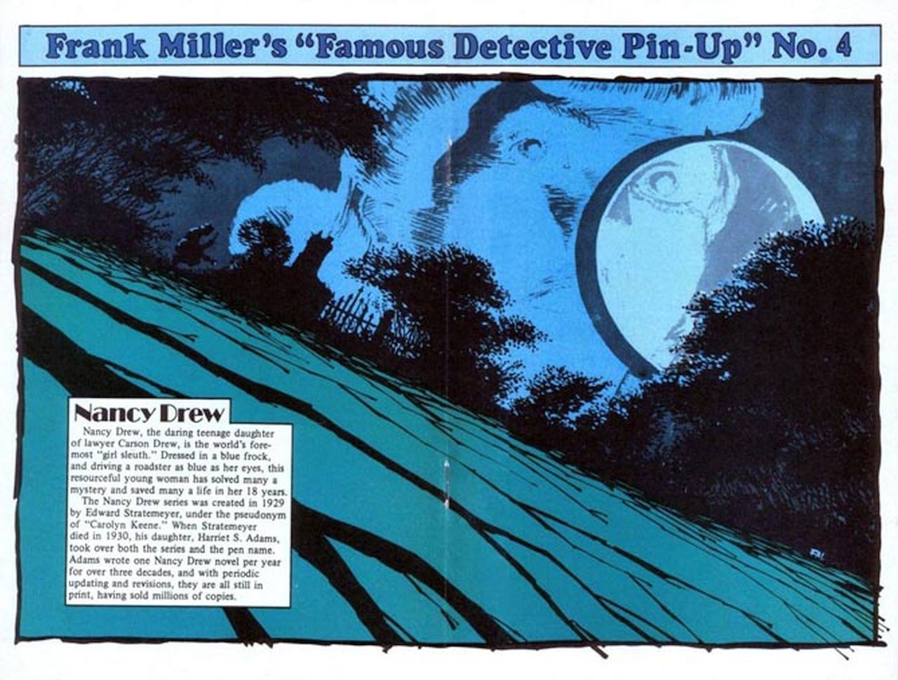 The Dork Review: Frank Miller’s “Famous Detective Pin-Up”